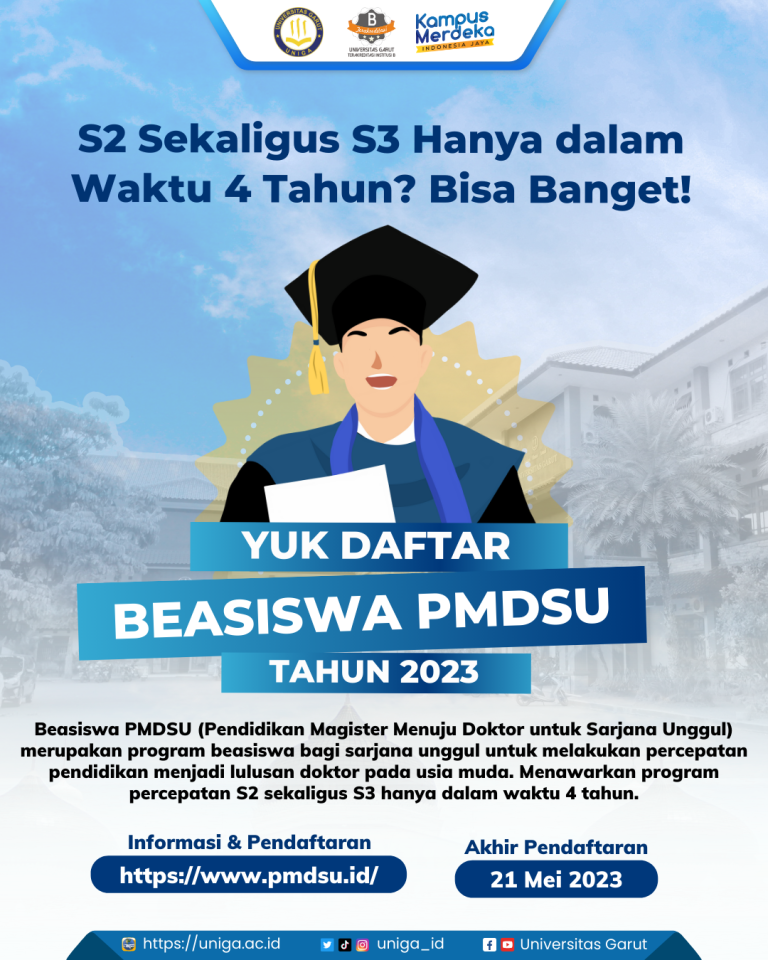 S2 dan S3 dalam Waktu 4 Tahun? Bisa Banget! Yuk Daftar Beasiswa PMDSU ...
