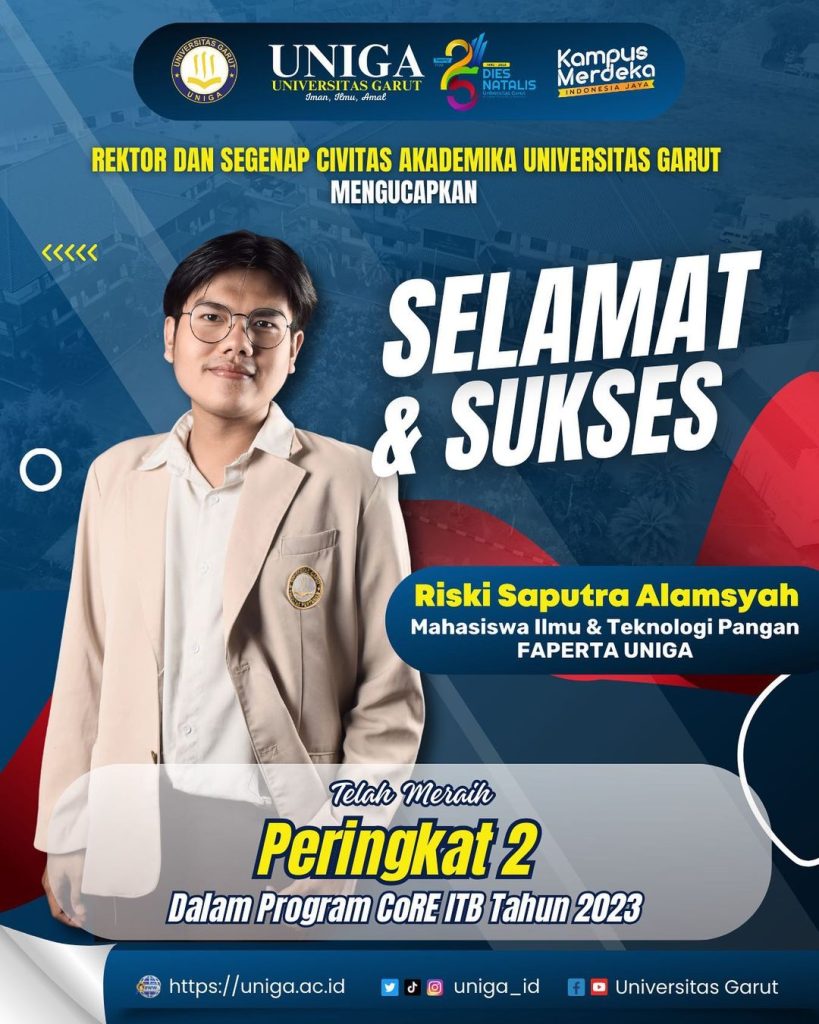 Selamat!, Mahasiswa FAPERTA UNIGA Sukses Meraih Juara 2 Dalam Program ...