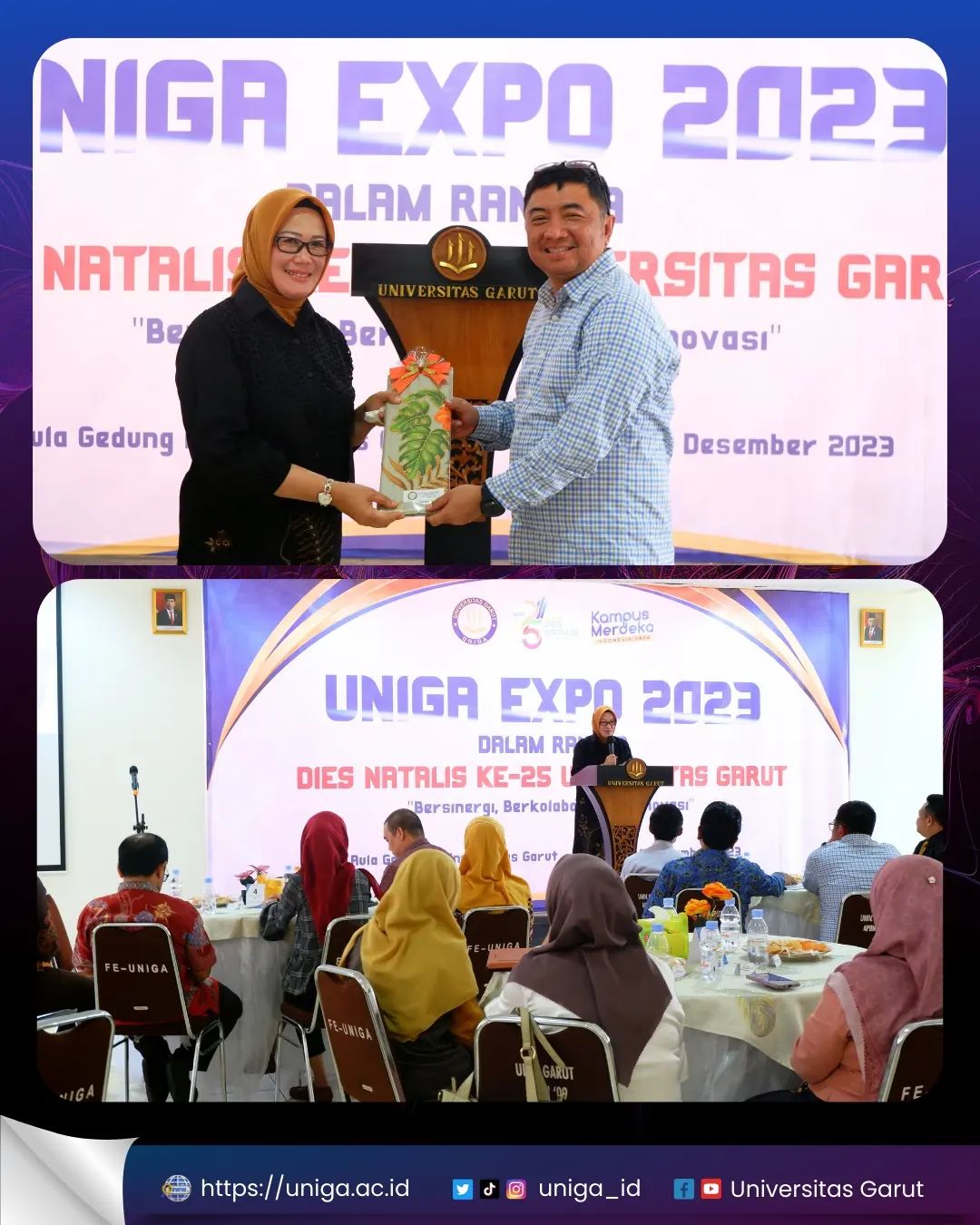UNIGA EXPO 2023 Dalam Rangka Dies Natalis ke-25 Universitas Garut ...