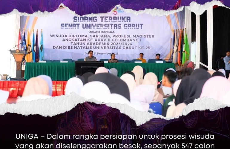 Persiapan Wisuda, Sebanyak 547 Calon Wisudawan UNIGA Ikut Gladi Resik ...