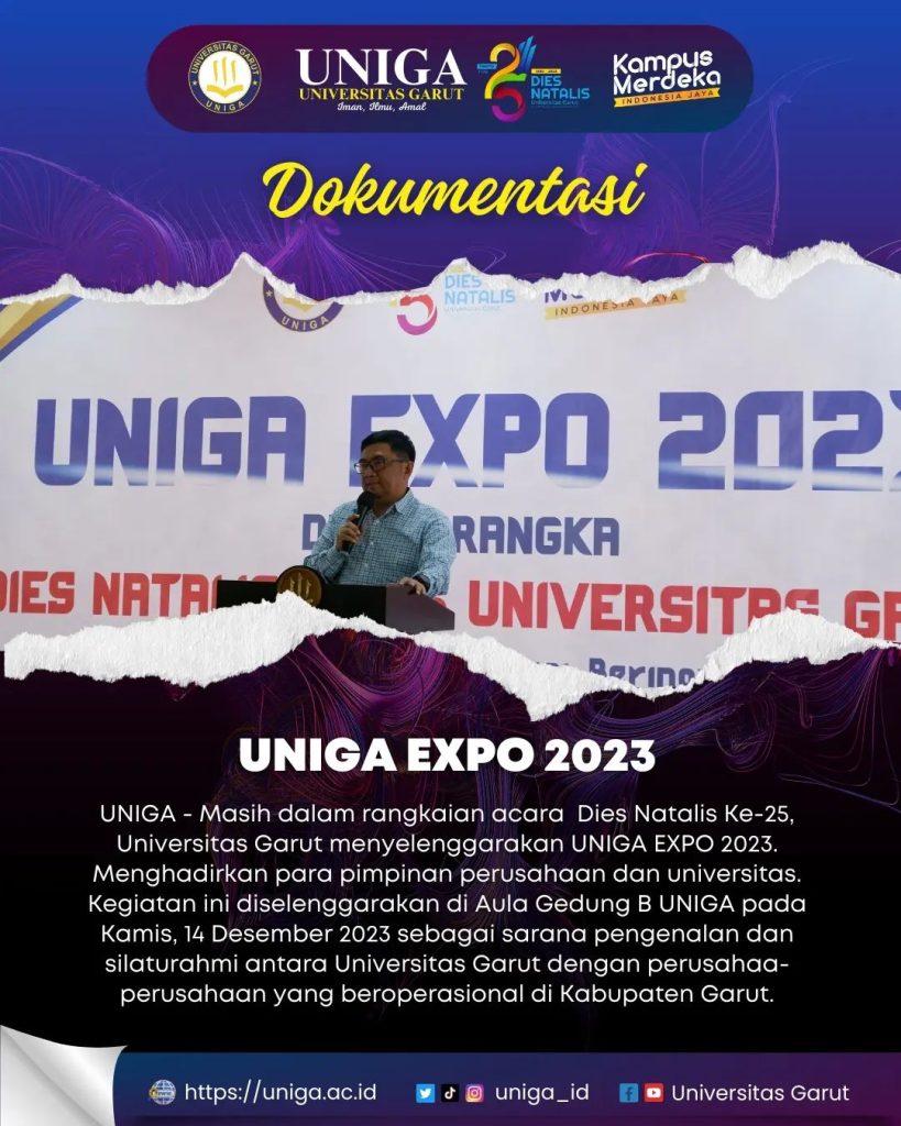 UNIGA EXPO 2023 Dalam Rangka Dies Natalis ke-25 Universitas Garut ...