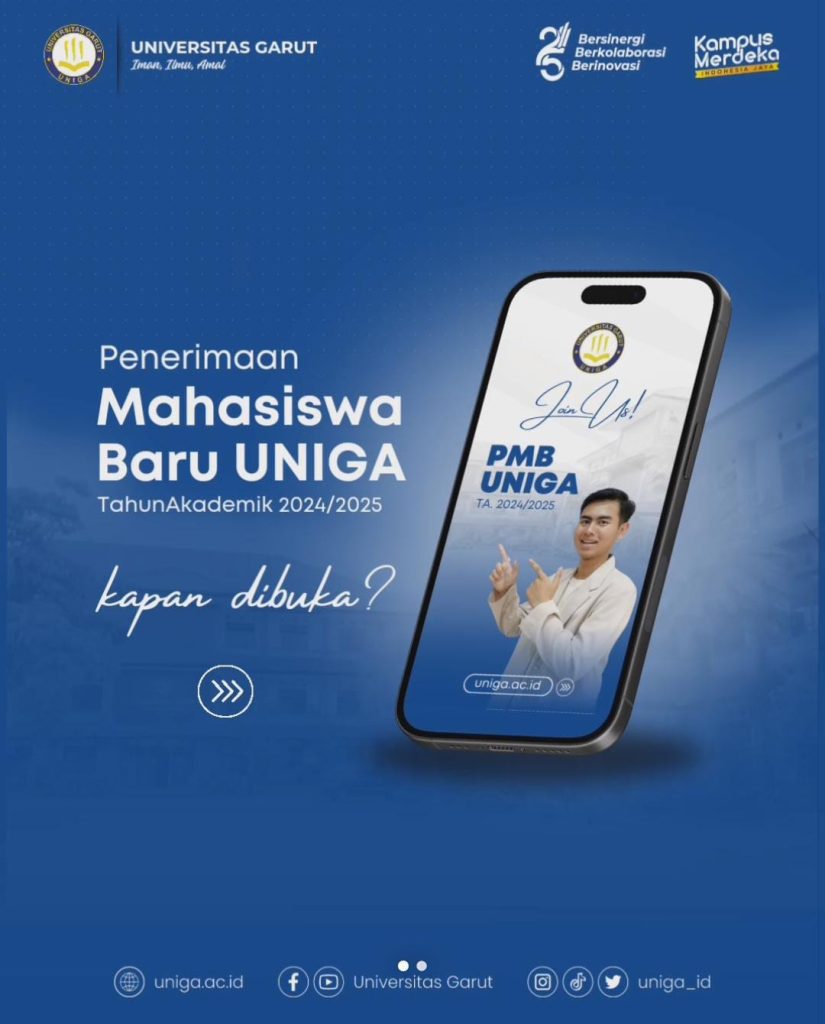 Kapan Penerimaan Mahasiswa Baru UNIGA Tahun Akademik 2024/2025 dibuka? – Universitas Garut