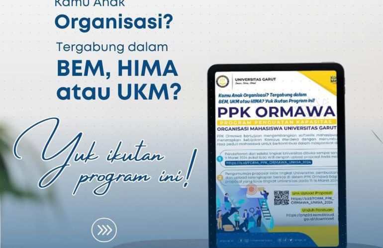 YUK IKUTAN PROGRAM PENGUATAN KAPASITAS ORGANISASI MAHASISWA (PPK Ormawa) TAHUN 2024 ...