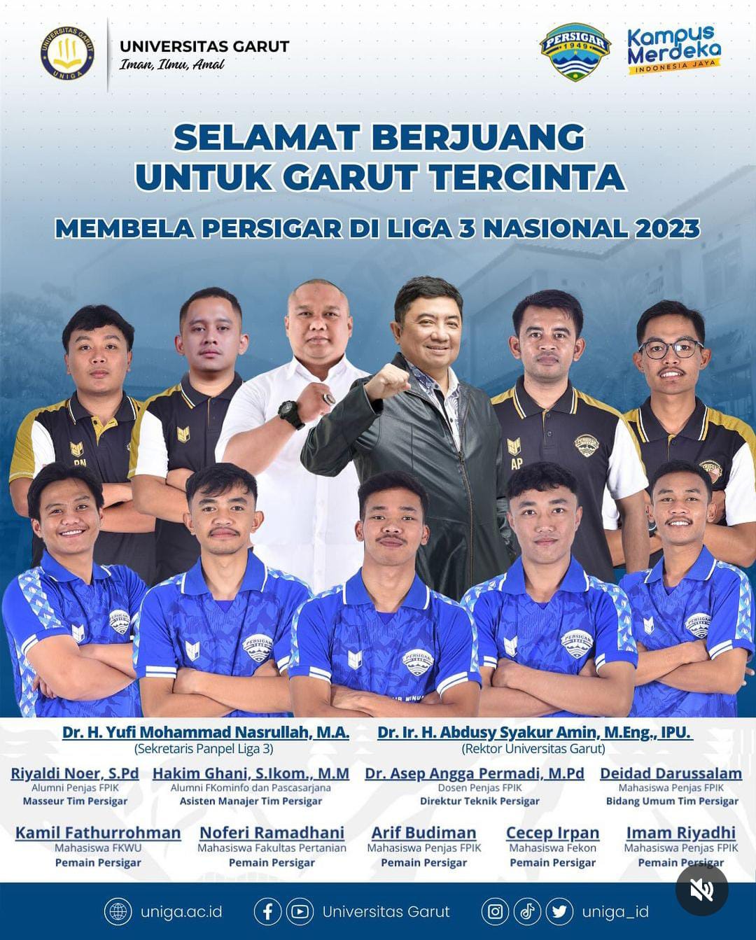 Selamat Berjuang untuk Garut Tercinta Membela PERSIGAR di Liga 3 ...